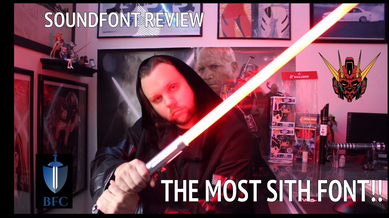 Best Sith Lightsaber Soundfont| BlueForce Soundfonts Review - YouTube