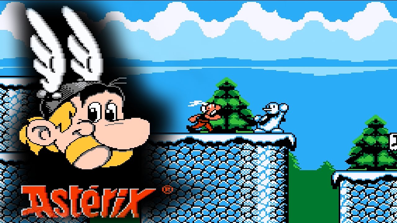 Asterix - Астерикс (NES) - YouTube