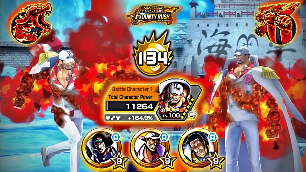 EX Fleet Admiral Akainu Sakazuki with [Admiral Trio Medal Set] Showcase ...