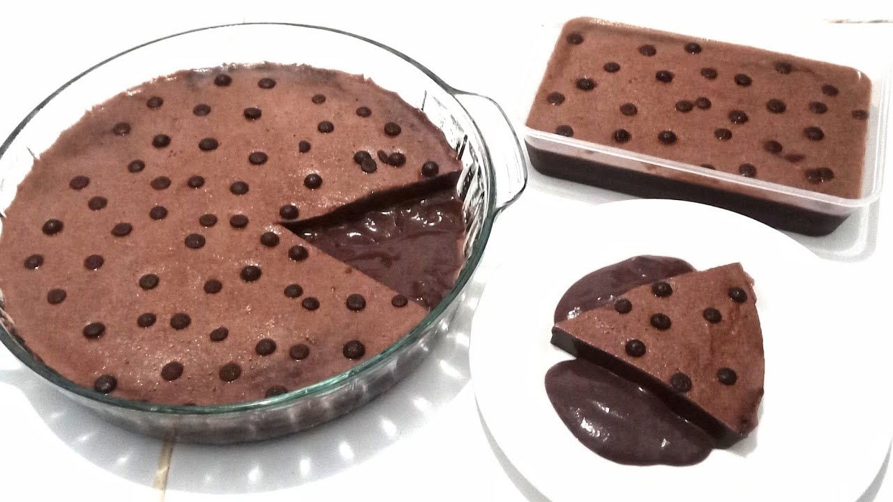 RESEP PUDING TERAPUNG VLA COKLAT LUMER | PUDING PIREX - YouTube