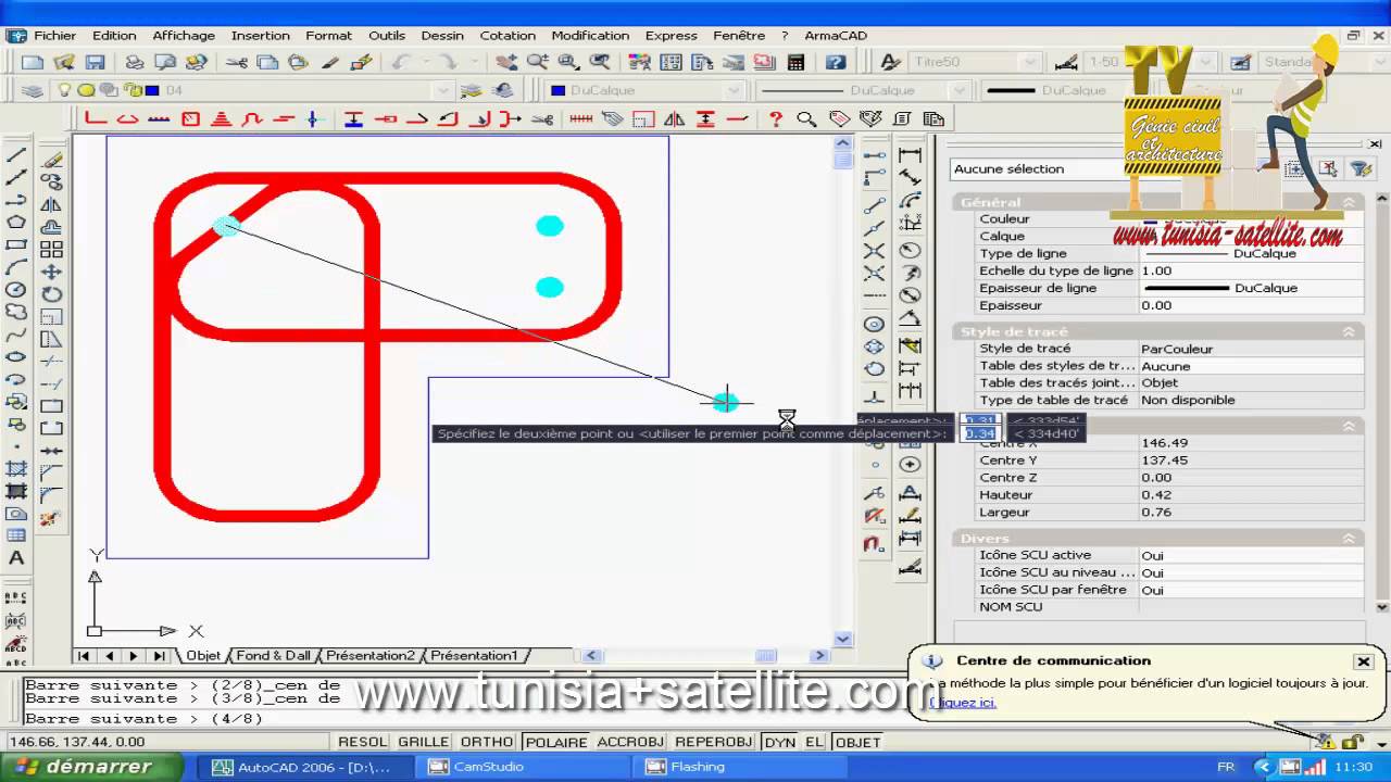 Formation Armacad 8 1 lecon 5 dessins - YouTube
