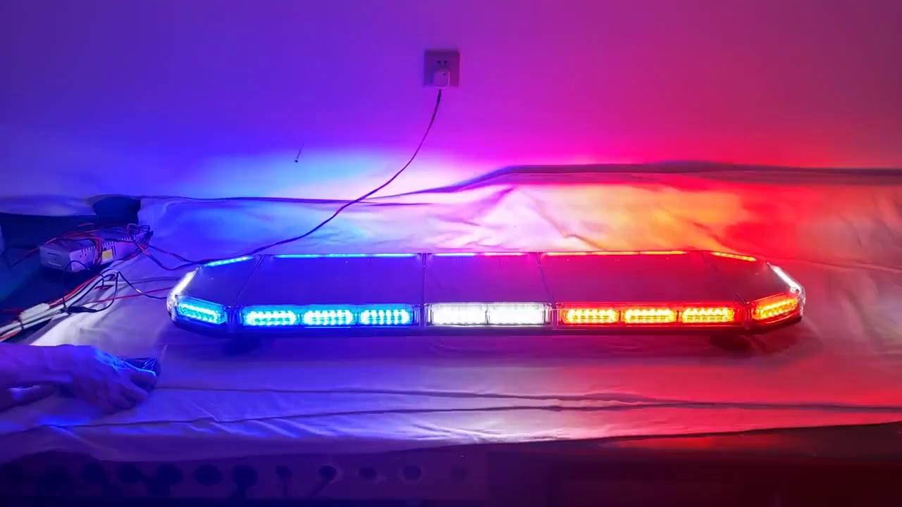 47 Inch Police Lightbar/Truck Lightbar/Ambulance Lightbar - YouTube