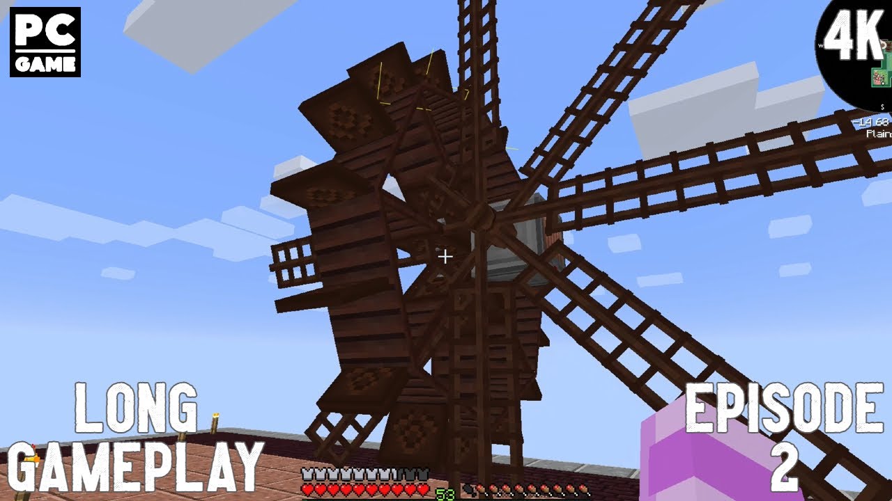 Modded Minecraft Long Gameplay: EMC: To The Sky - Episode 2 No ...