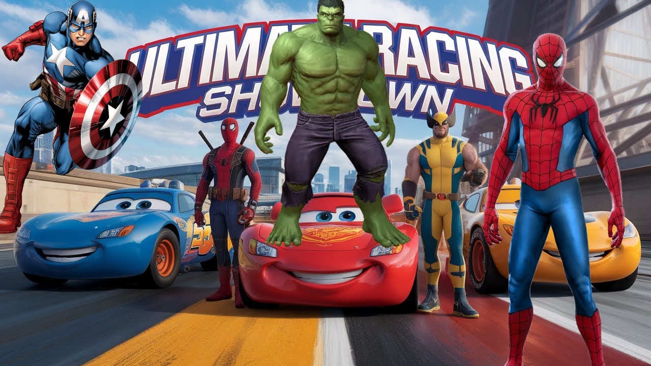 The Ultimate Superhero Racing Challenge – Who Will Win? - YouTube