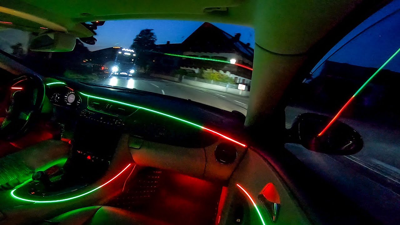 Mercedes CLS 500 W219 Night Drive / Ambient light / V8 Sound / Ambiente ...