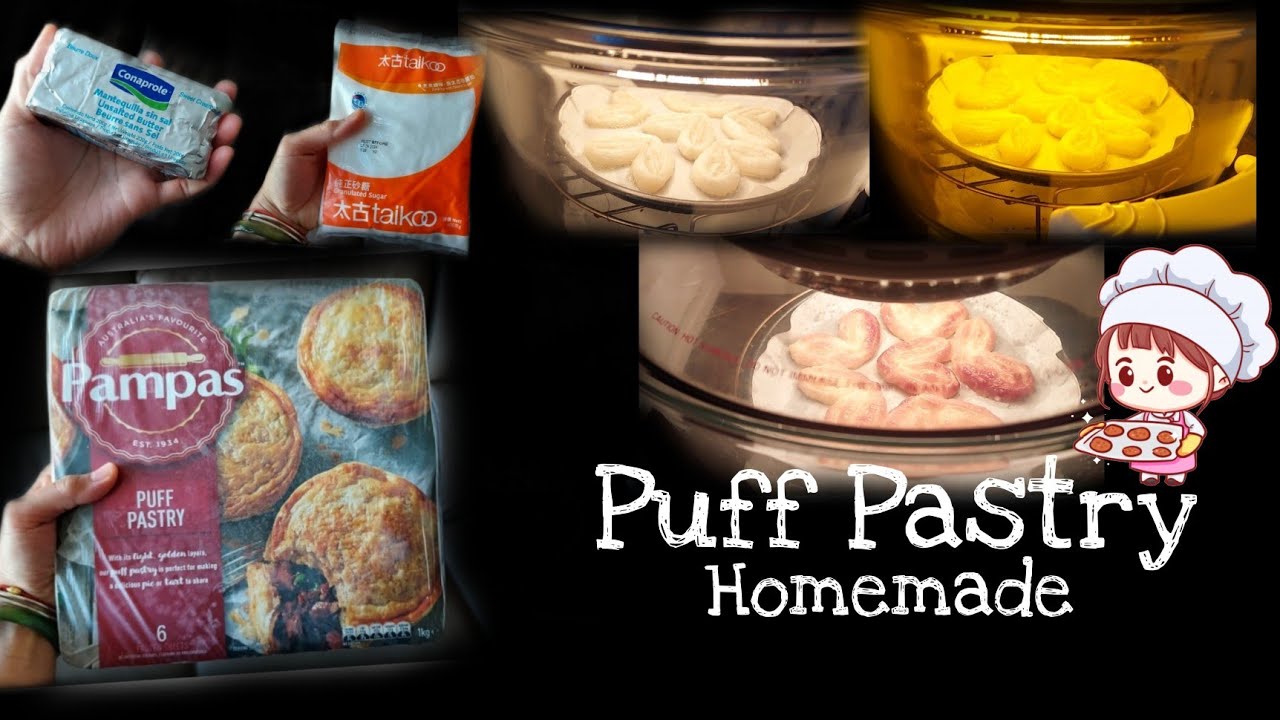 Puff Pastry Palmiers Recipe/Wutipso Homemade |Hong Kong - YouTube