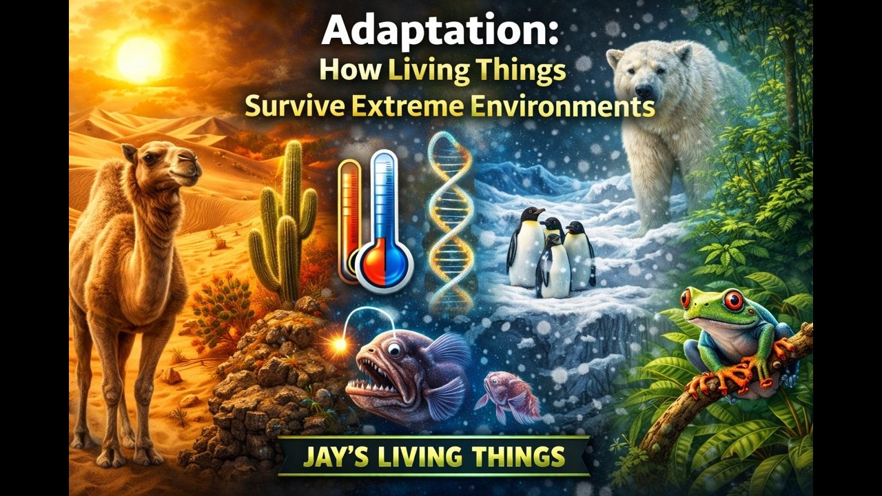 Adaptation ofHow Living Things Survive Extreme Environments - YouTube