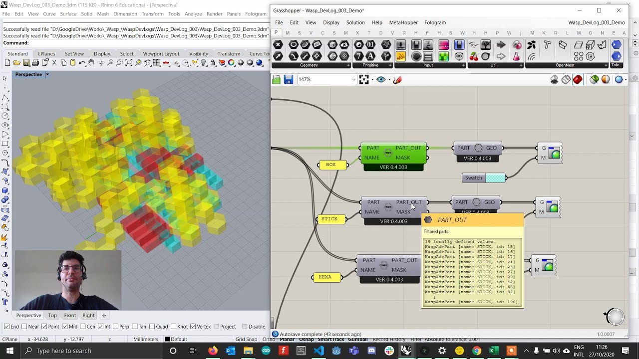 Wasp Dev Log #003 - Adjacency/Exclusion Constraints and Aggregation Graph [Wasp 0.4.005b] - YouTube
