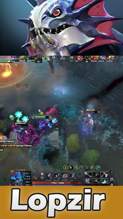 “hero Slardar on the enemy team be like👌🏻 - YouTube