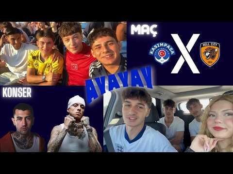 MAÇ! KONSER! ORTAYA KARIŞIK KISA VLOG!