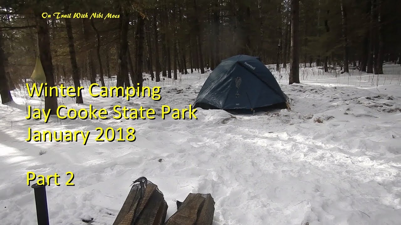 Winter Camping at Jay Cooke State Park, January 2018 -- Part 2 - YouTube