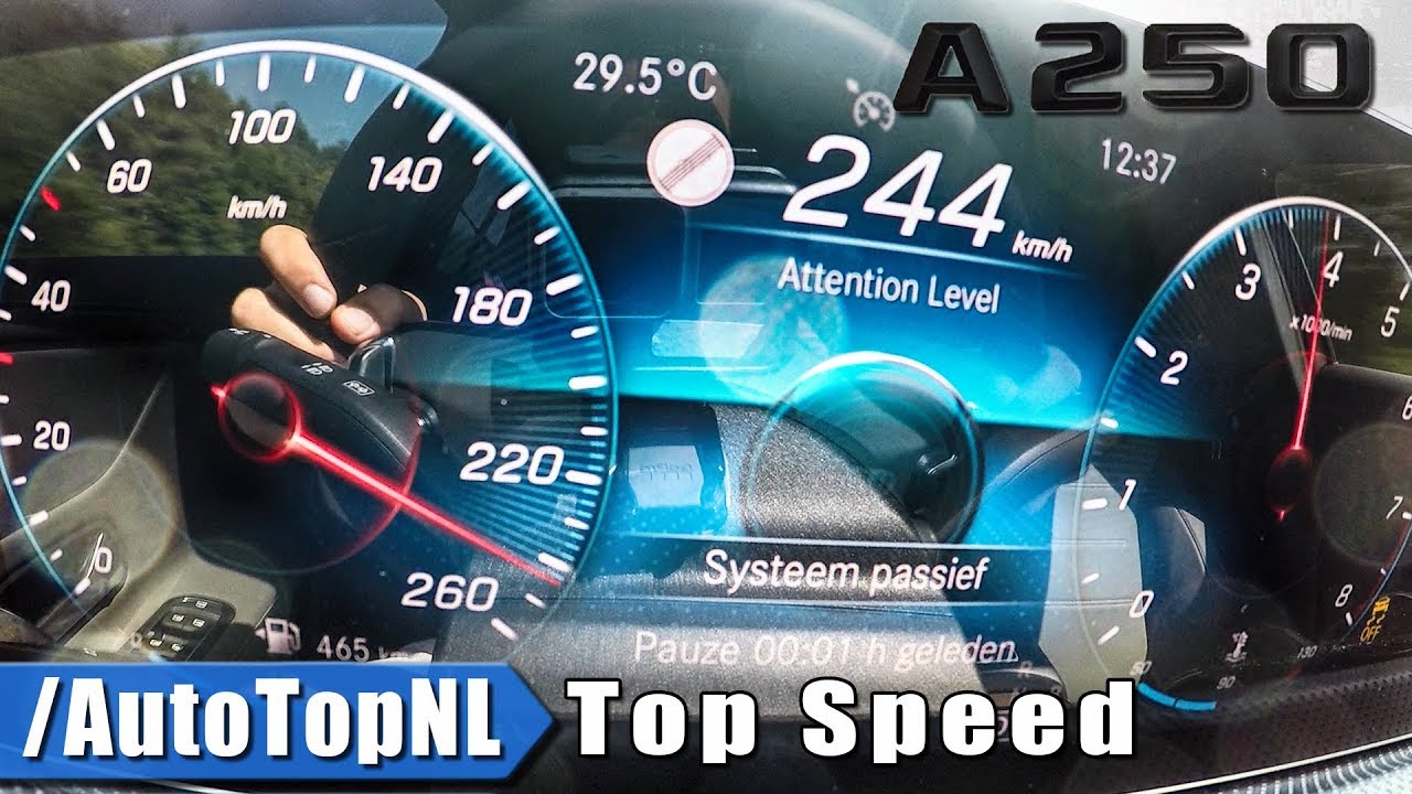2019 Mercedes Benz A250 ACCELERATION & TOP SPEED by AutoTopNL - YouTube