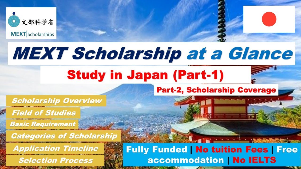 MEXT Scholarship, Part-1 (Overview) | Eligibility | Application ...