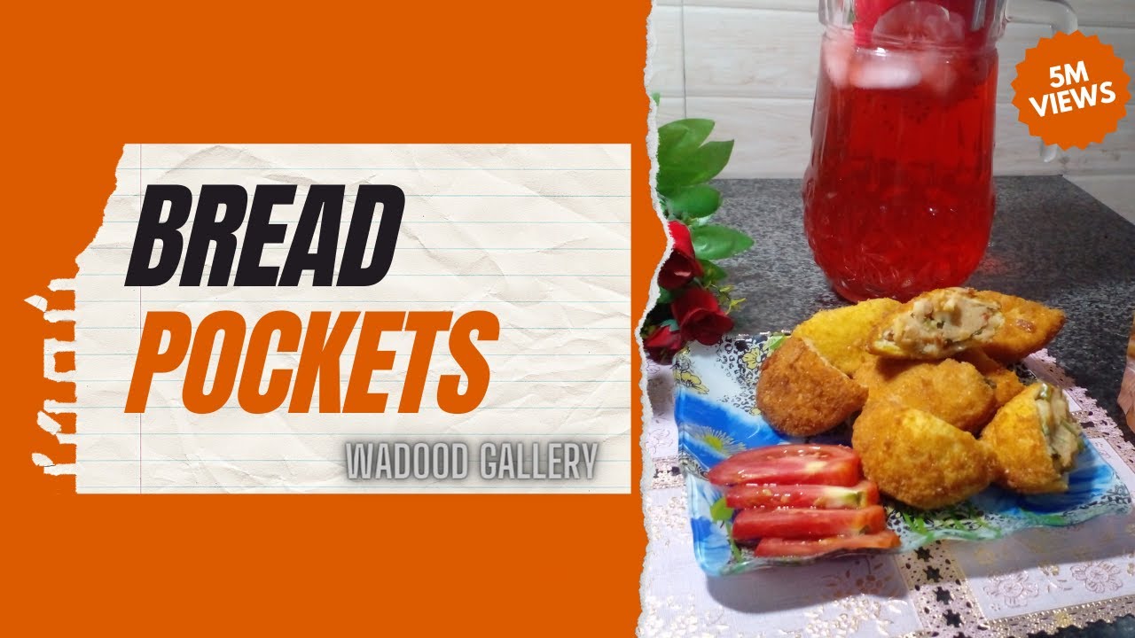 Bread Pockets Recipe | How to make Potato Bread Pockets | By Wadood ...