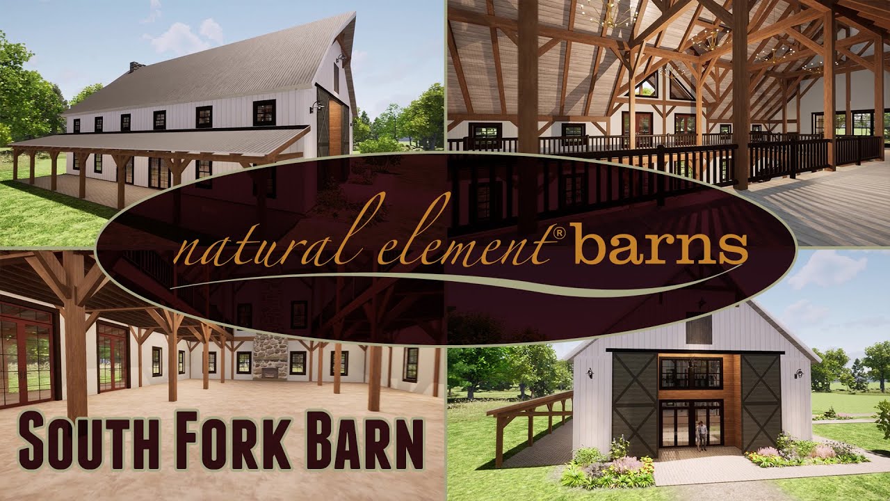 South Fork Barn | Natural Element Barns | Natural Element Homes - YouTube