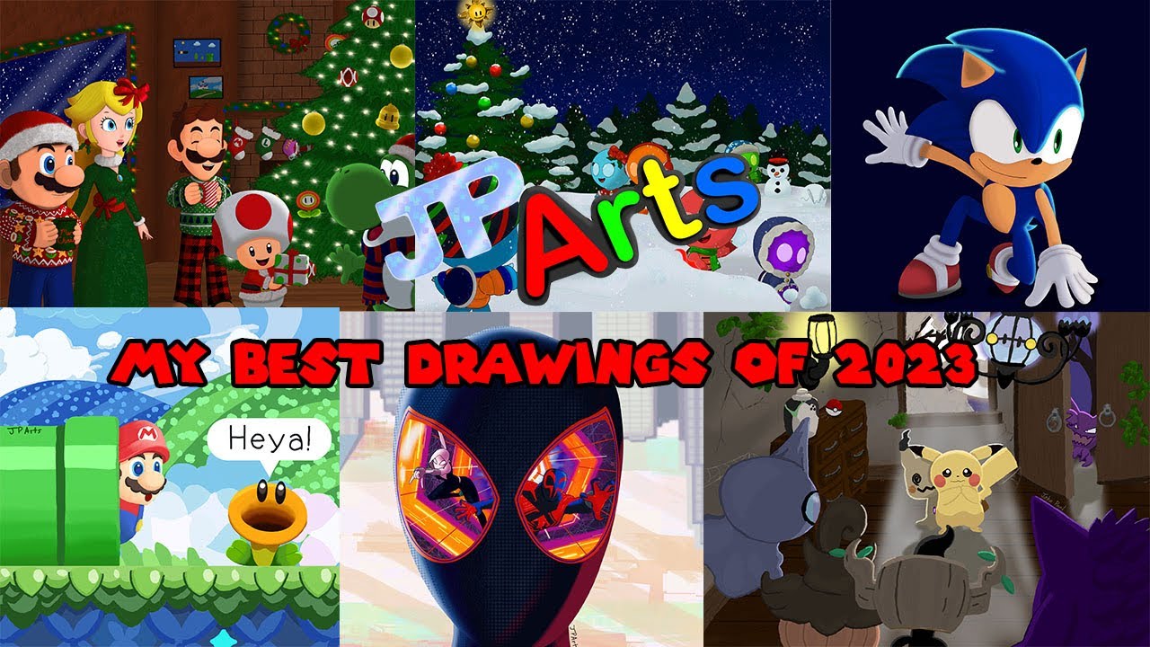 My Best Drawings of 2023 - YouTube