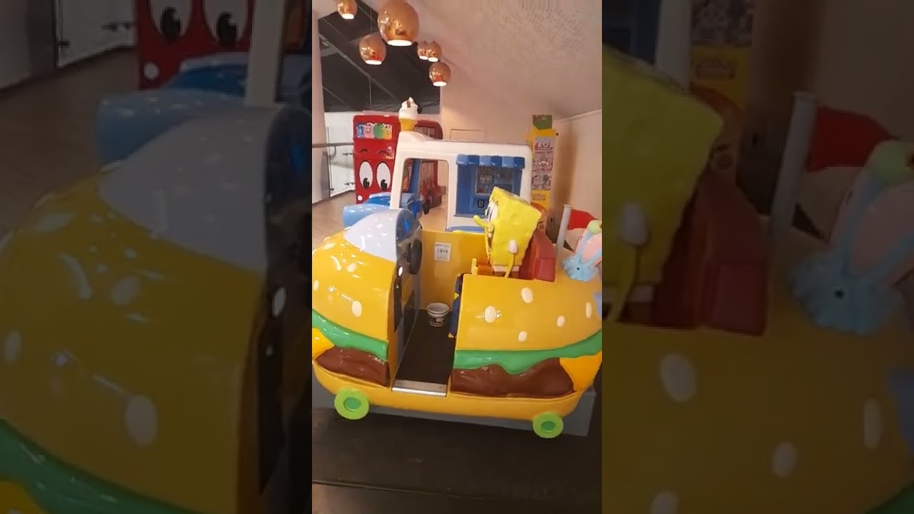 Northern Leisure SpongeBob SquarePants Kiddie Ride - YouTube