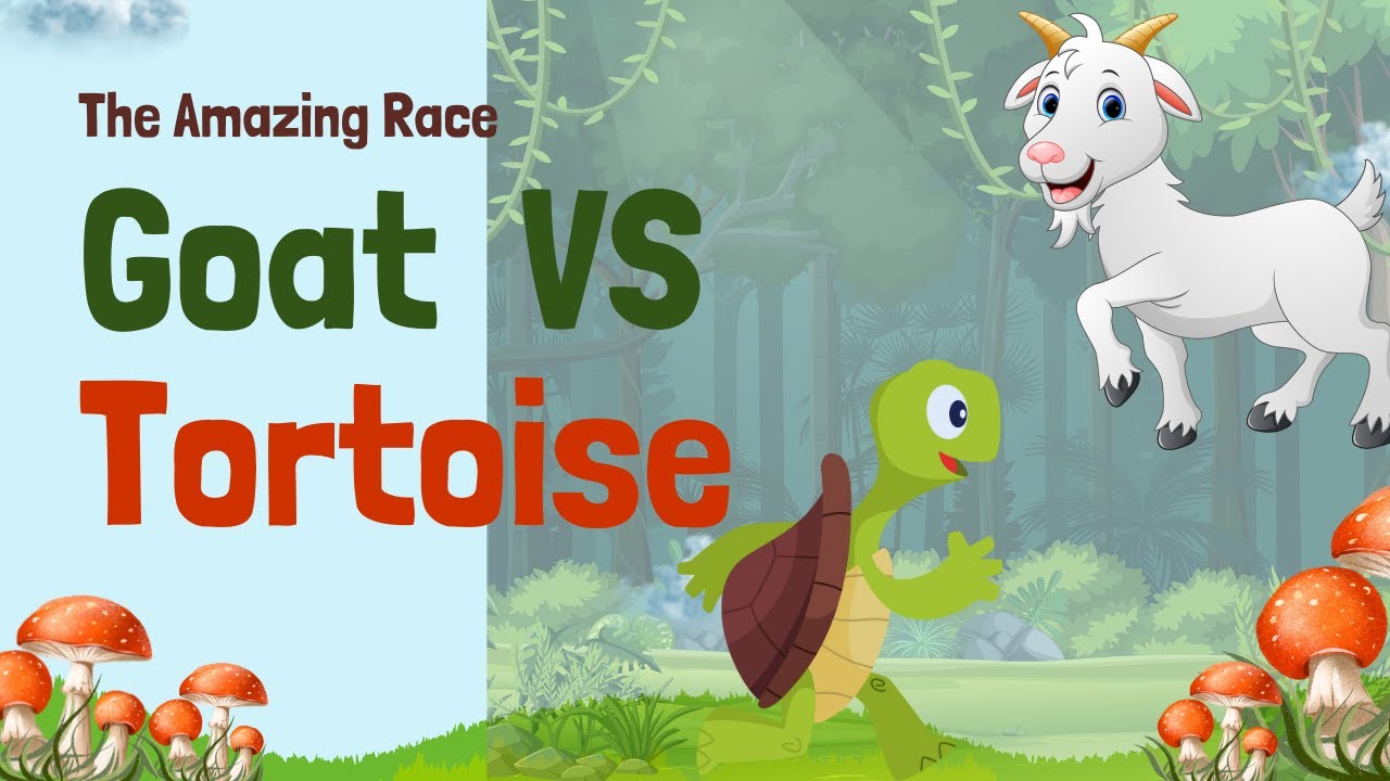 The Story of the Tortoise and the Goat. #kidsstories #animalstories # ...