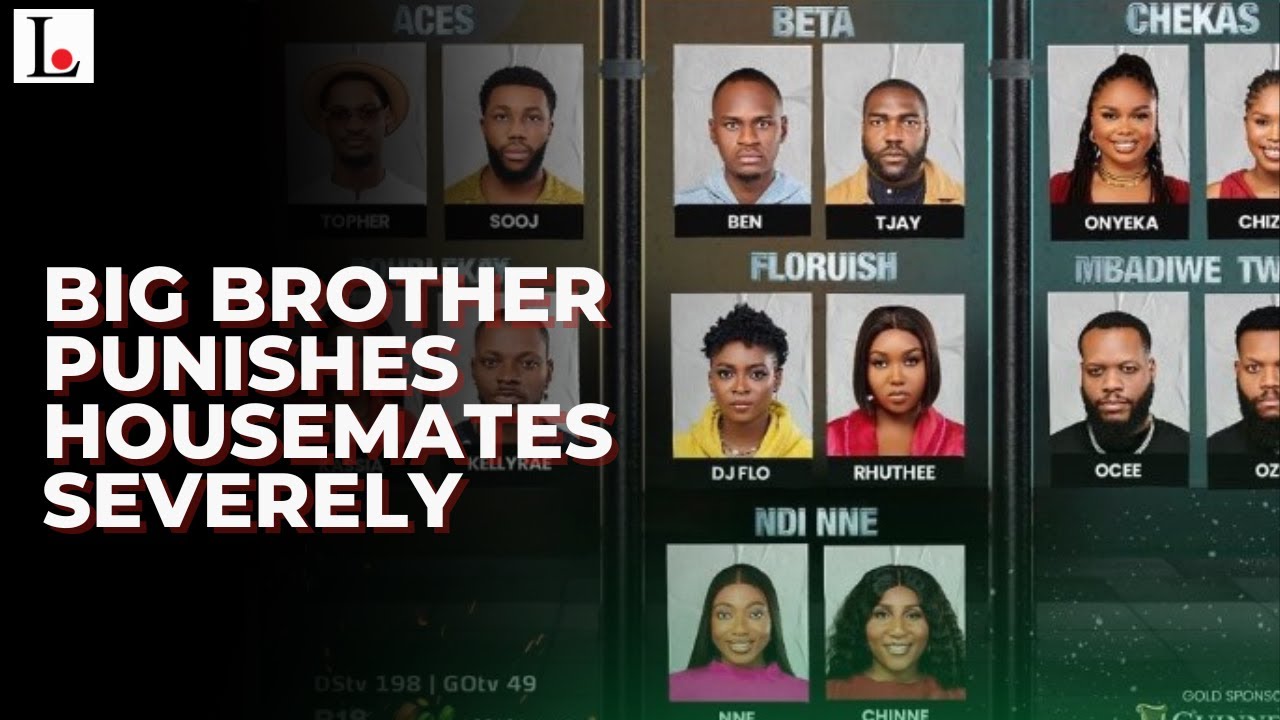 Big Brother Punishes Housemates Severely - YouTube