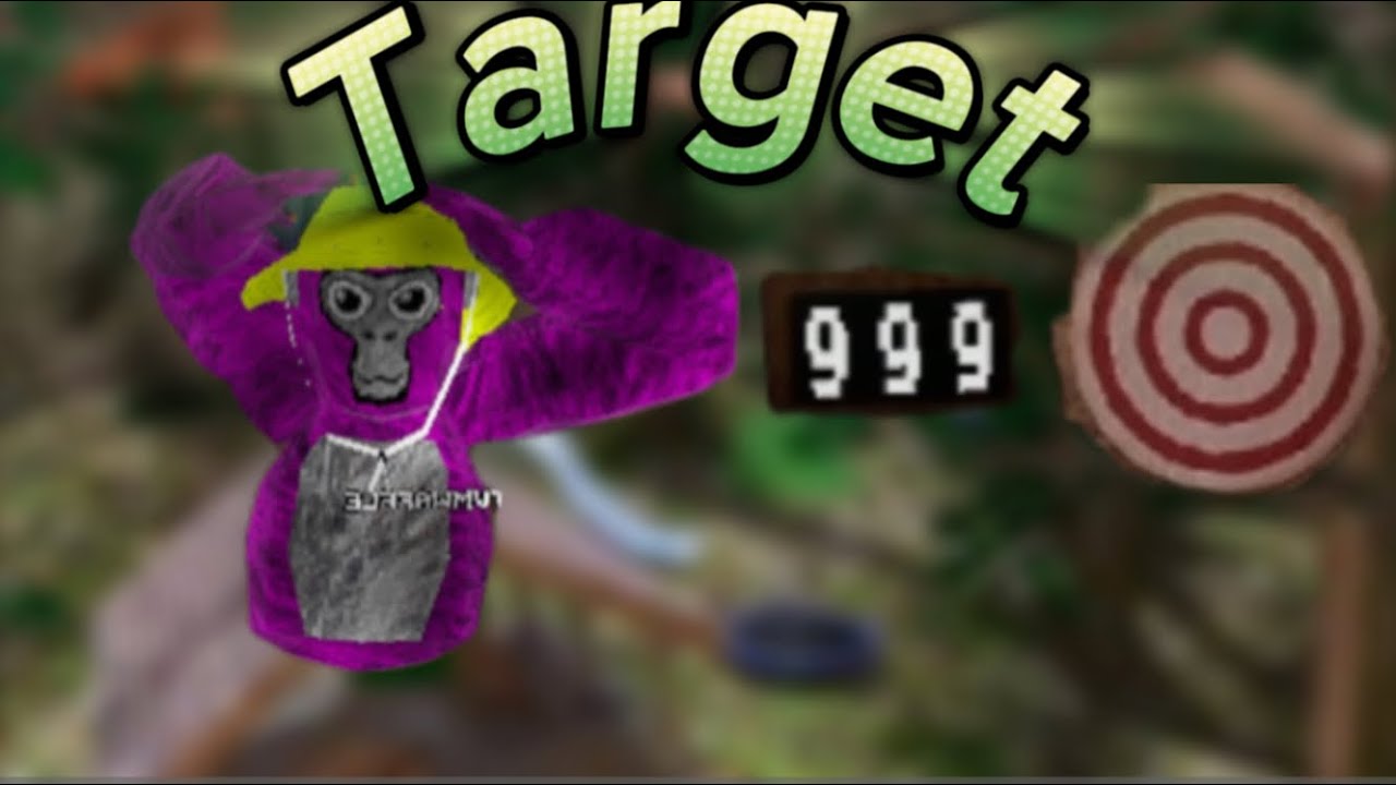 Getting to 1000 on the gorilla tag target - YouTube
