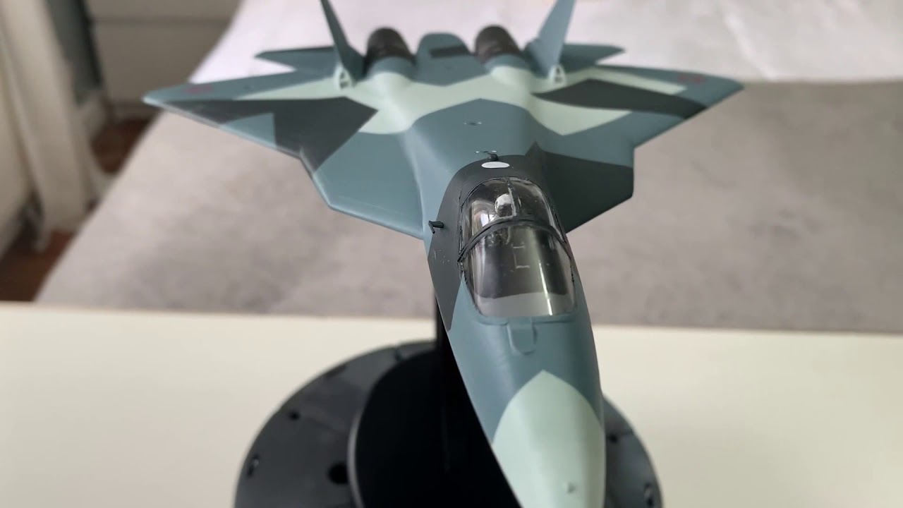 Zvezda SUKHOI SU-57 1/72 final reveal - YouTube