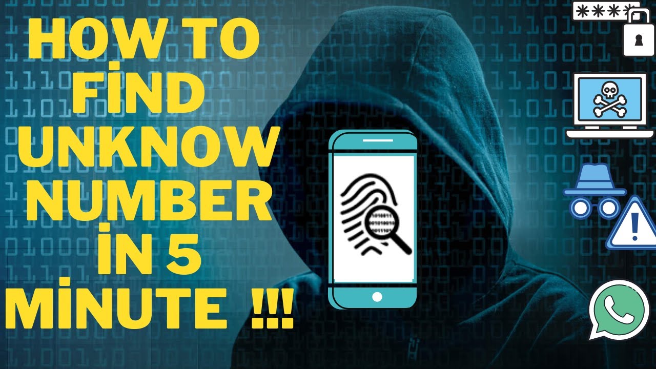 HOW TO FİND UNKNOWN NUMBER İN 5 MİNUTE | Phoneinfoga - YouTube