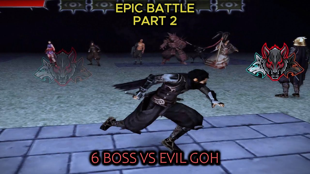 Shinobido Way of The Ninja Mod || 6 BOSS VS EVIL CROW - YouTube