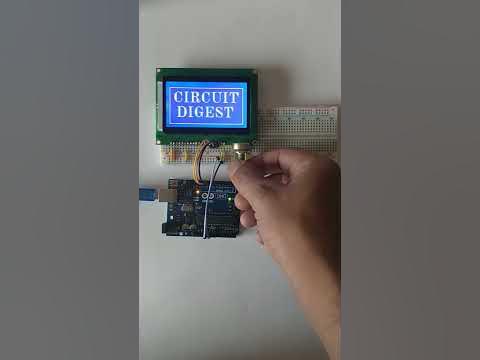 ST9720 Graphical LCD Interfacing with Arduino - YouTube