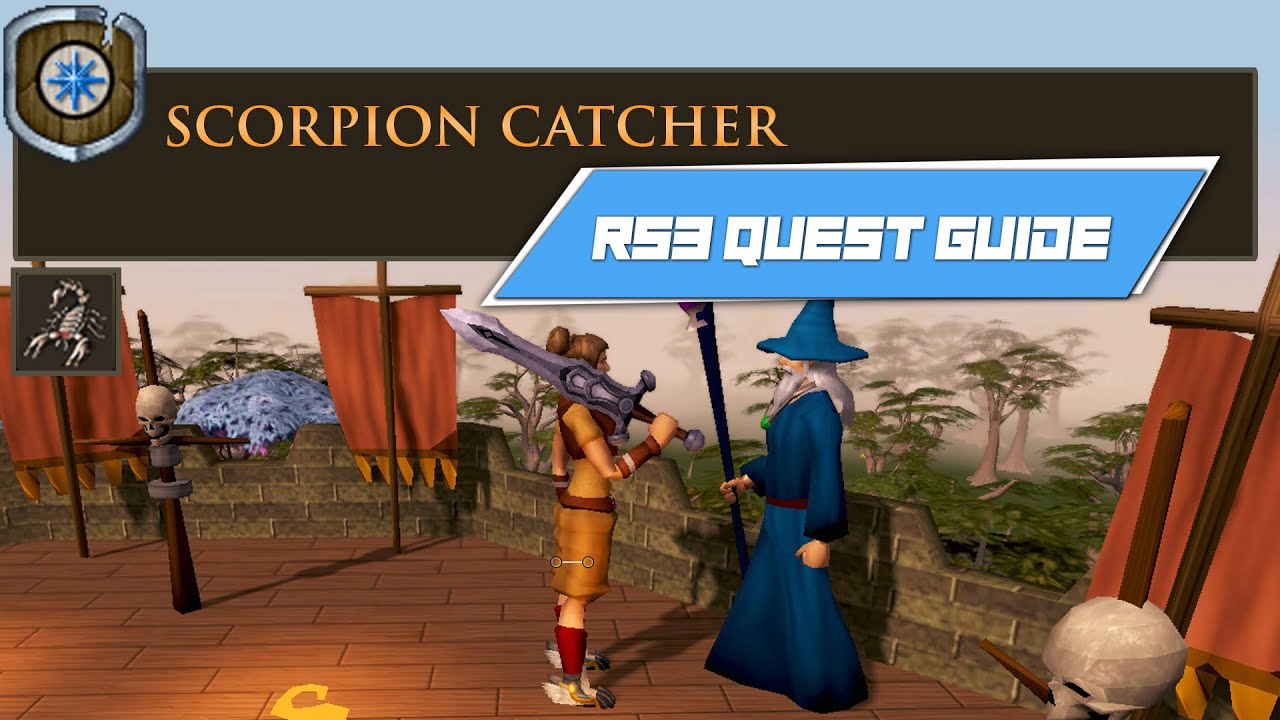 [RS3] Scorpion Catcher - COMPLETE RUNESCAPE 3 QUEST GUIDE - YouTube