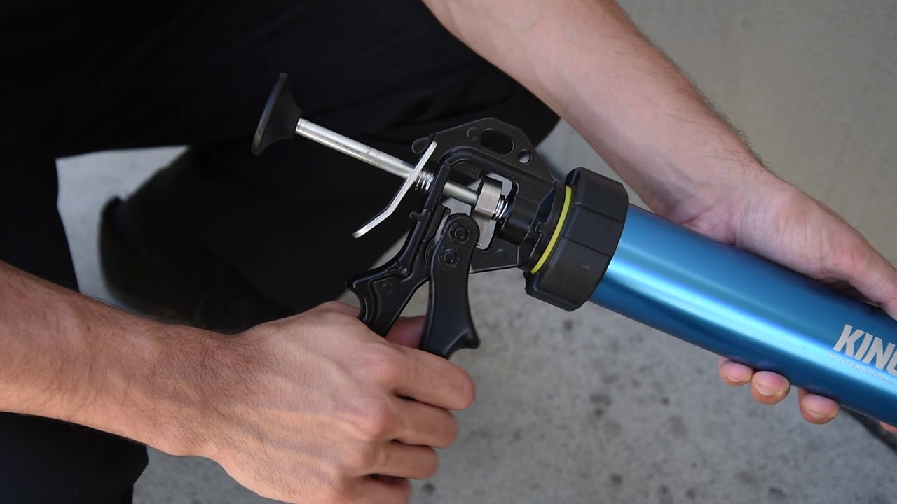 KINCROME Sausage Caulking Gun - YouTube