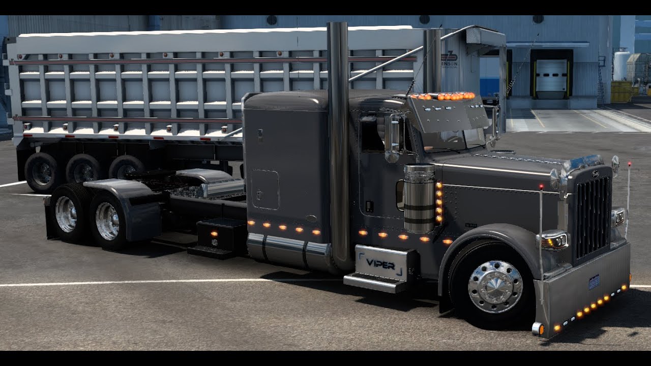 American Truck Simulator Benson Dump Trailer - YouTube