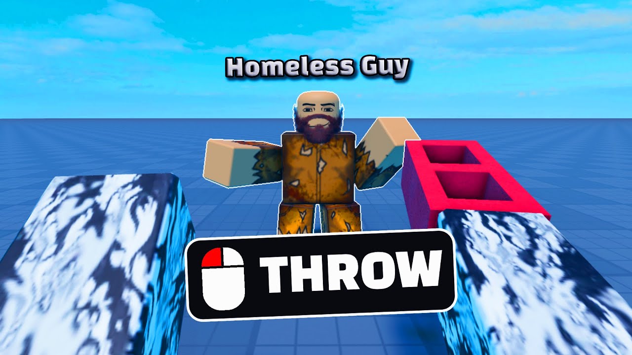 I Added Homeless People to Roblox... - YouTube