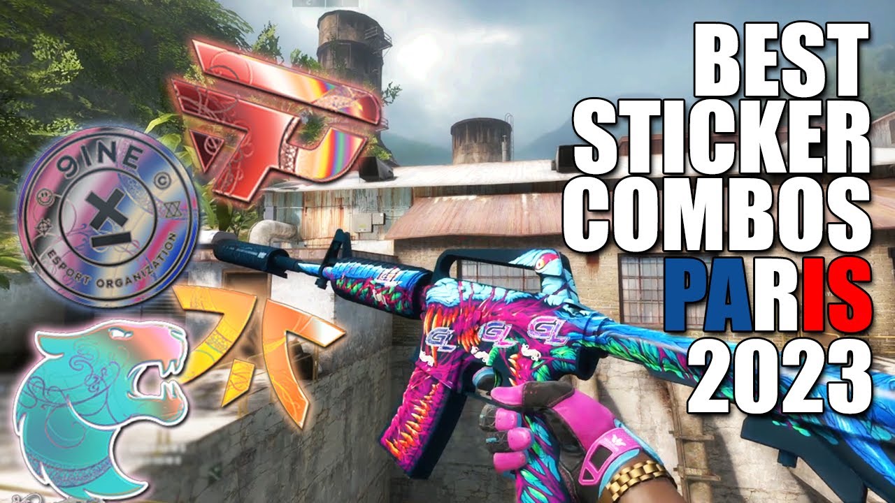 BEST STICKER COMBOS - PARIS 2023 CRAFTS - CS:GO - YouTube