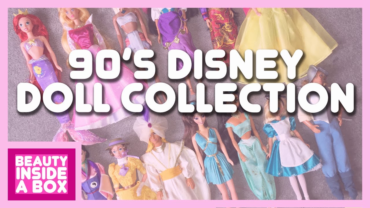 90's Disney Doll Collection - Beauty Inside A Box - YouTube
