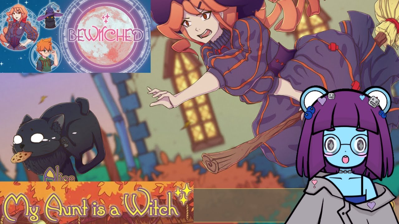 Learn the ways of magic and witches! p.1|Vtuber[Bewitched/My Aunt is a Witch] - YouTube