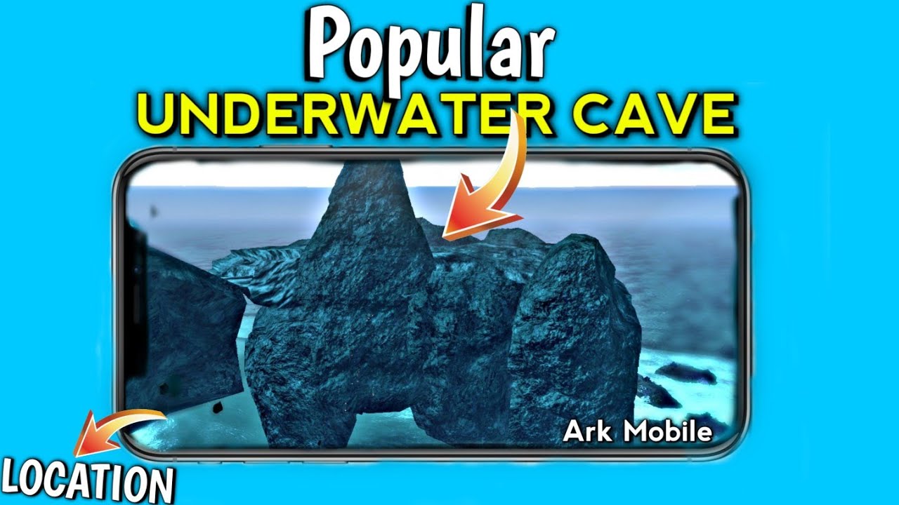 Ark Mobile All Popular Underwater Caves Locations With How To Find ...