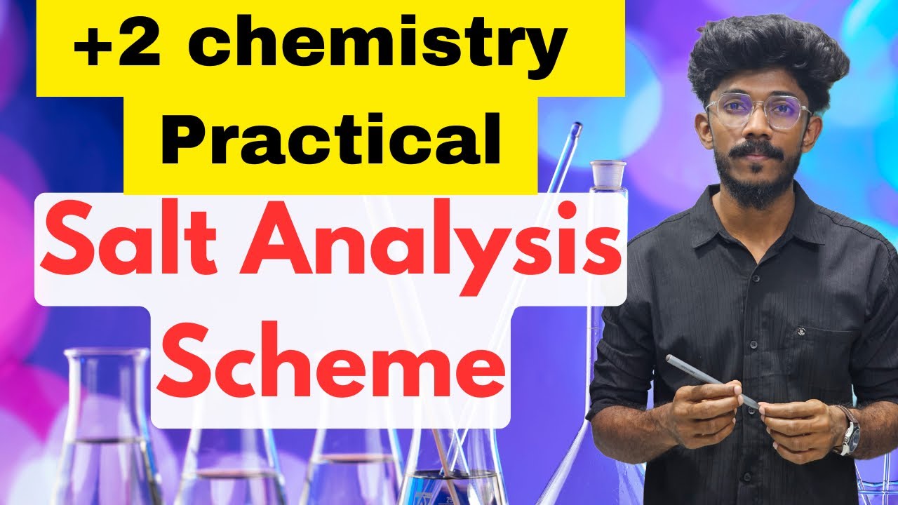 PLUS TWO| SALT ANALYSIS SCHEME|PRACTICAL CHEMISTRY - YouTube