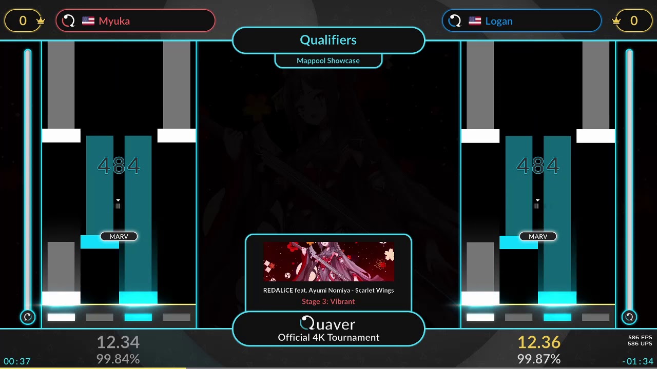 Quaver Official Tournament's Qualifiers Mappool Showcase - YouTube