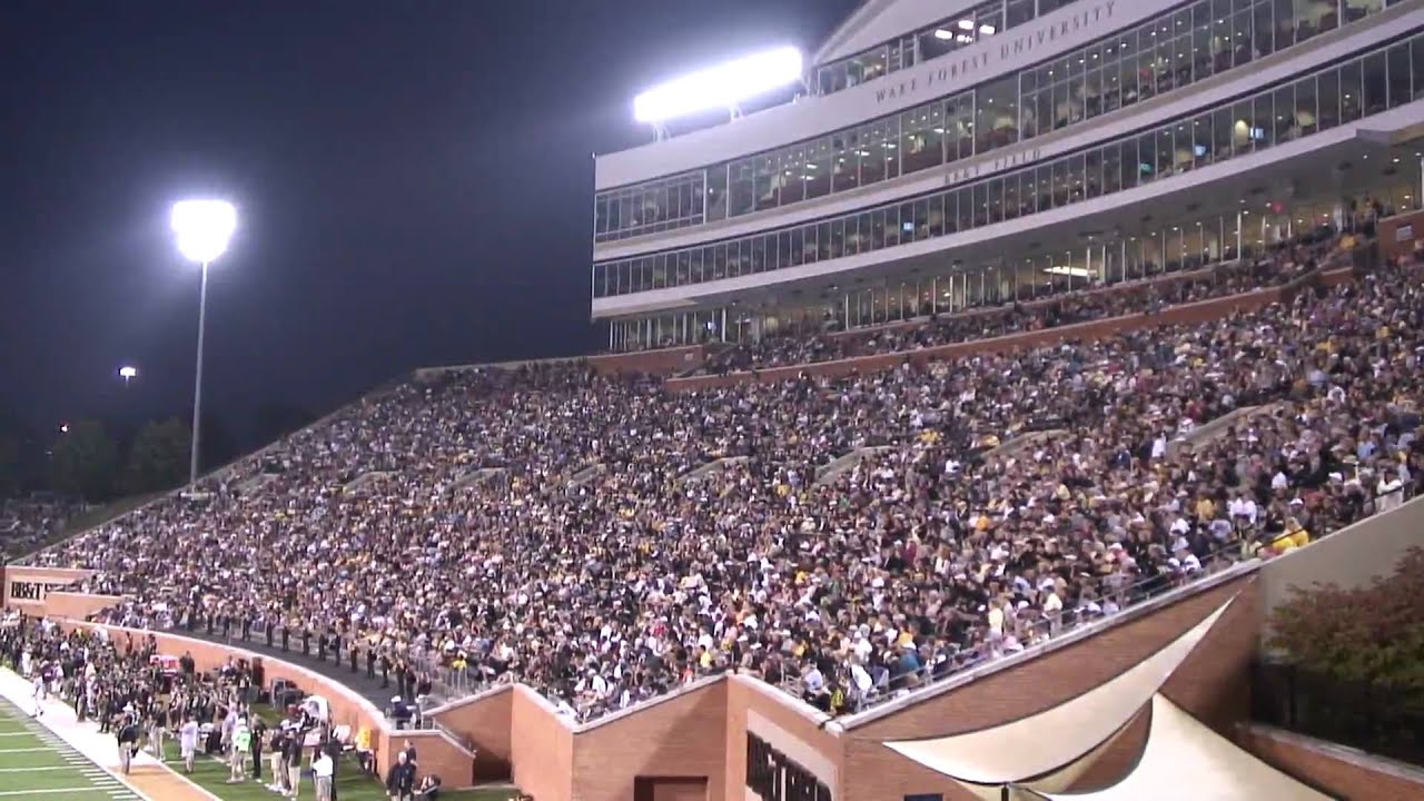 "Scene In" BB&T Stadium: Elon v. Wake Forest - YouTube