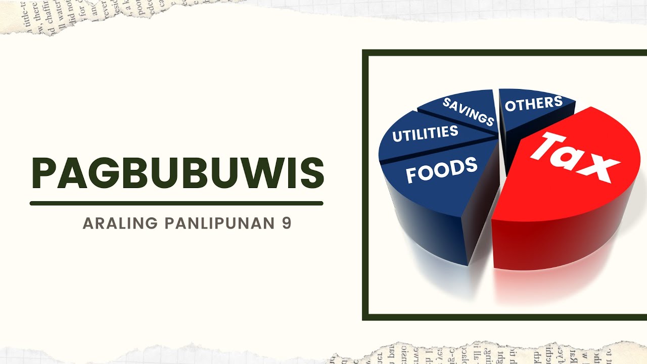 PATAKARANG PISKAL: PAGBUBUWIS - YouTube