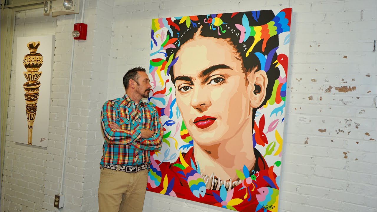 David Amoroso, Pintor Exposición Dos Mundos en Art Factory Manassas ...