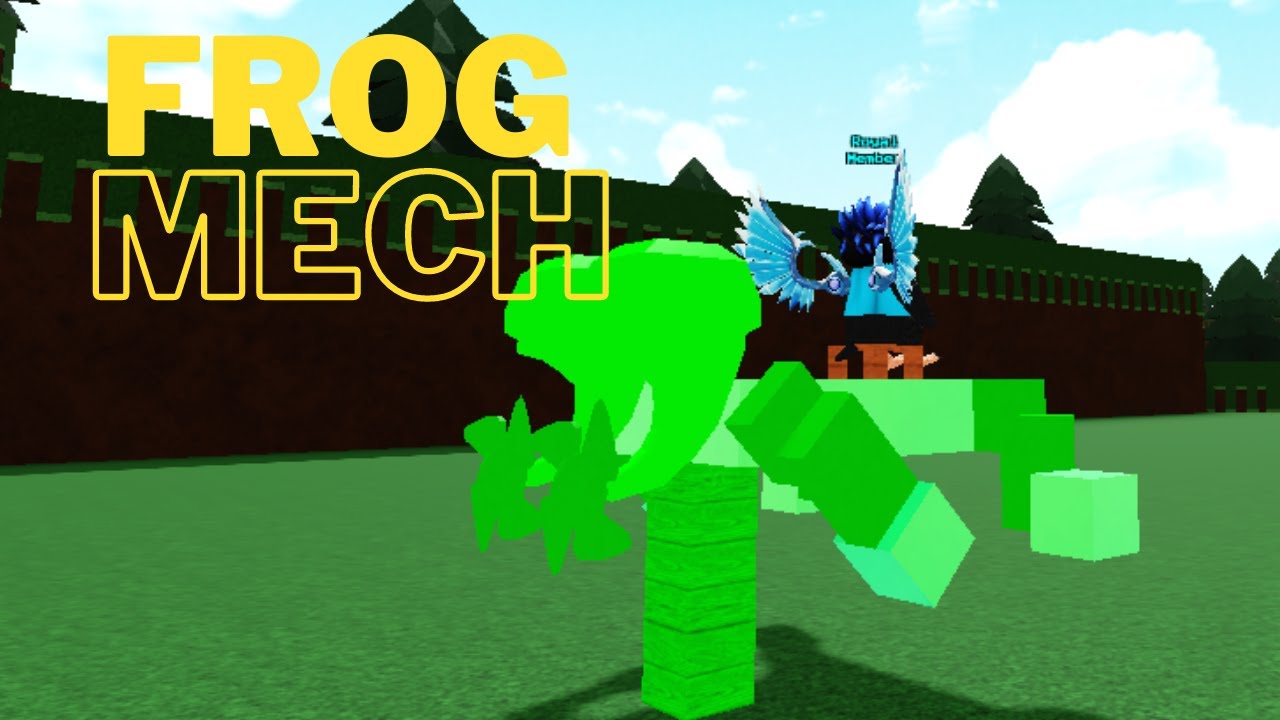 How To Make A Frog Mech IN Build A Boat For Treasure - YouTube