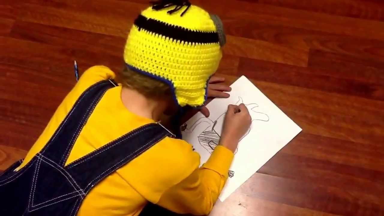 How to Draw an Evil Minion - YouTube