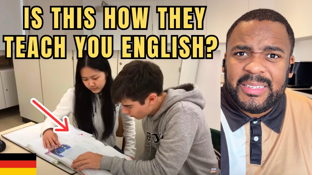 Brit sees how ENGLISH is taught in a German High School! - YouTube
