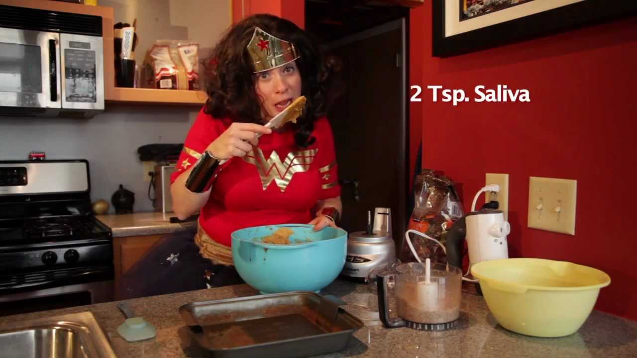 The Bakerist . Episode 1 "Wonder Woman Makes Vegan Pumpkin Coffee Cake ...