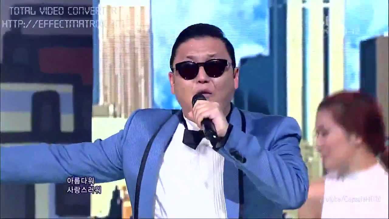 [Live HD 720p] 120715 - PSY - Gangnam style (Comeback stage) - Inkigayo (1) (1) - YouTube Music