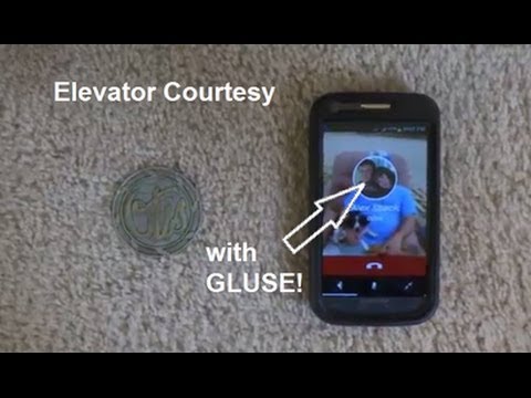 Elevator Courtesy with gluse! - YouTube