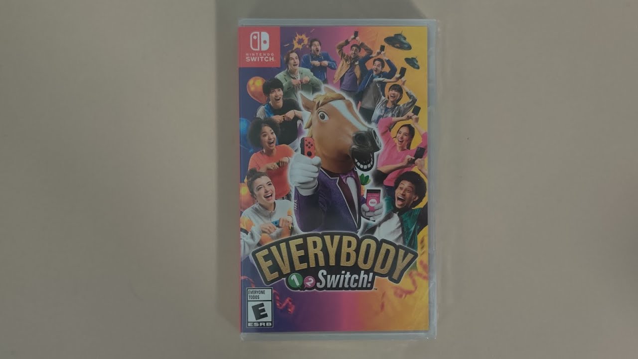 EVERYBODY 1-2-SWITCH Nintendo Switch Unboxing Video - YouTube
