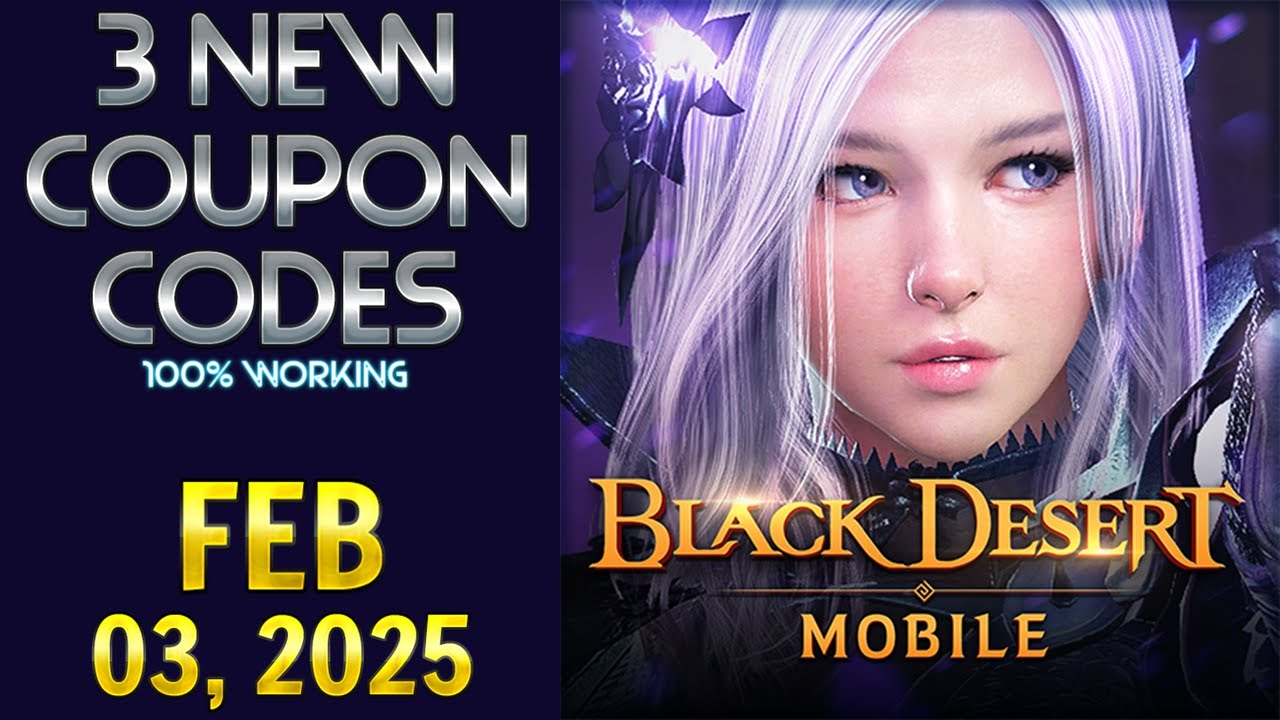 🔥Black Desert Mobile Codes | Black Desert Mobile Coupon Codes 2025 | Black Desert Mobile Gift ...