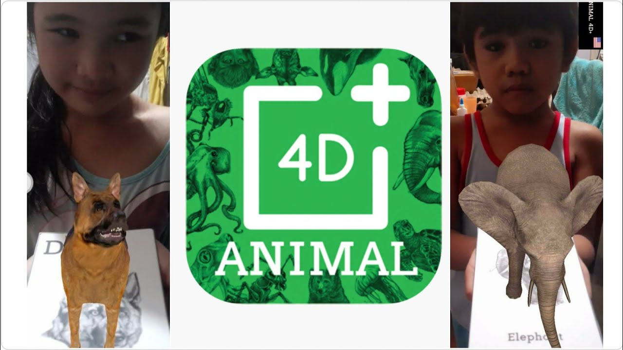 ANIMAL 4D+ APP | Augmented Reality for Kids - YouTube